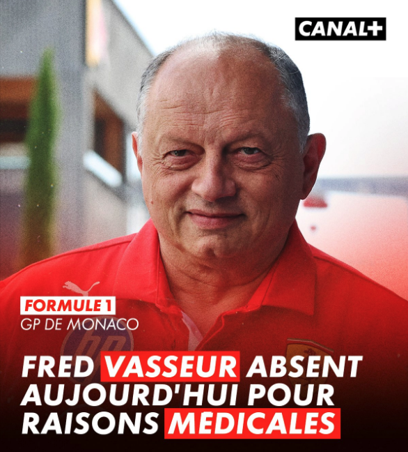 F1 : Ferrari privée de son patron à Monaco : Frédéric Vasseur sous ...