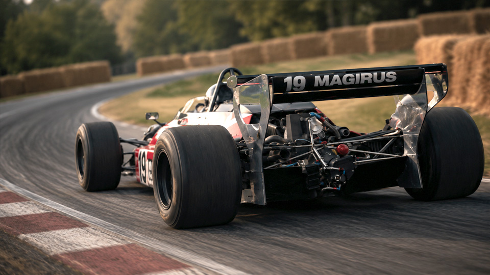 Toleman turbo F1 engine note 11,000 RPM action