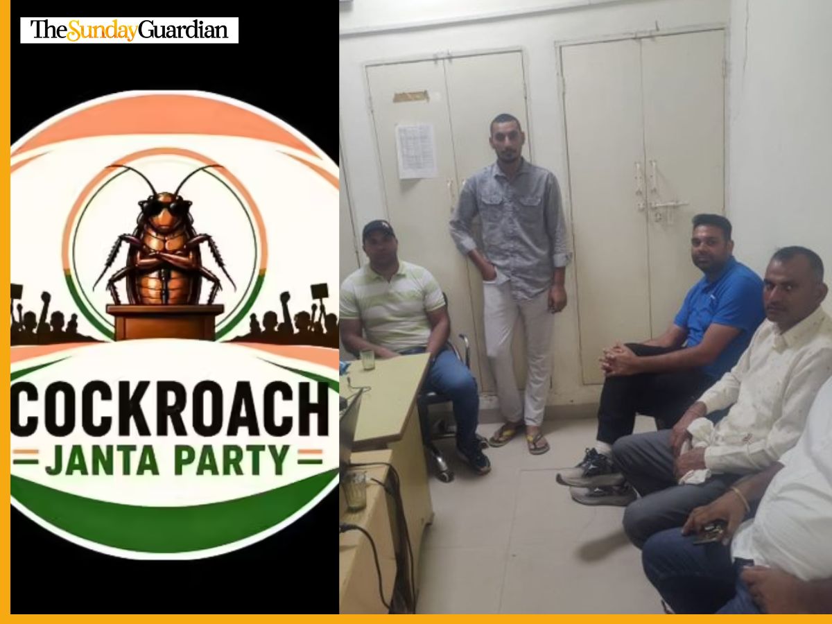 Cockroach Janata Party protest: A supporter, Jaidev Dagar detained as ...