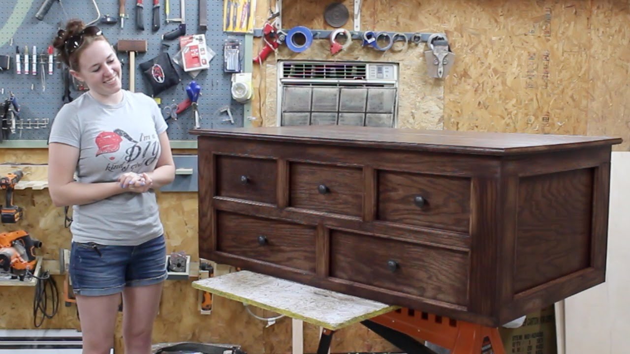 How to build a coffee table with storage