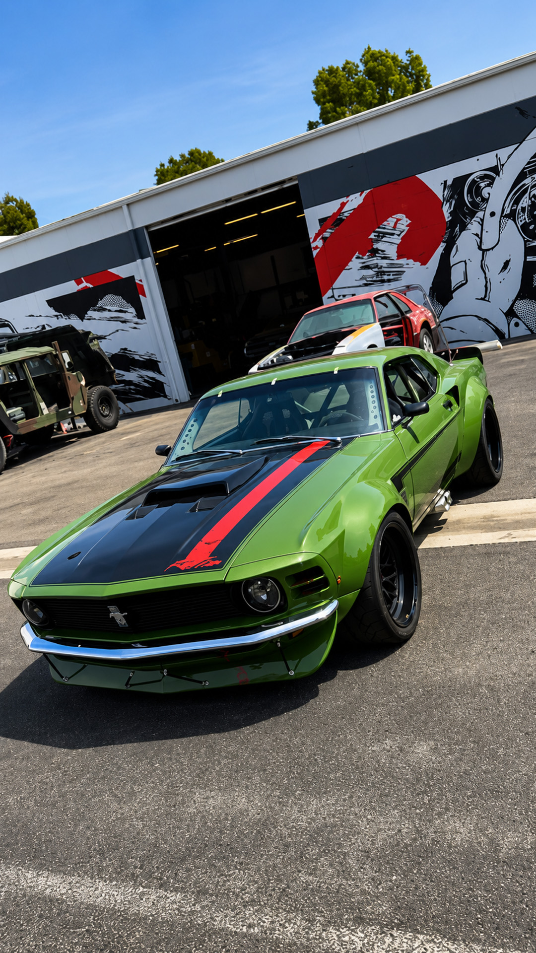 Garage Built a Boss 427 Mustang With Serious Muscle Looks