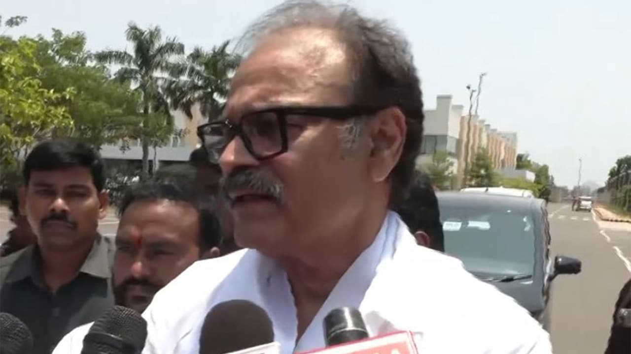 Jana Sena's Lingamaneni Ramesh files Rajya Sabha nomination papers