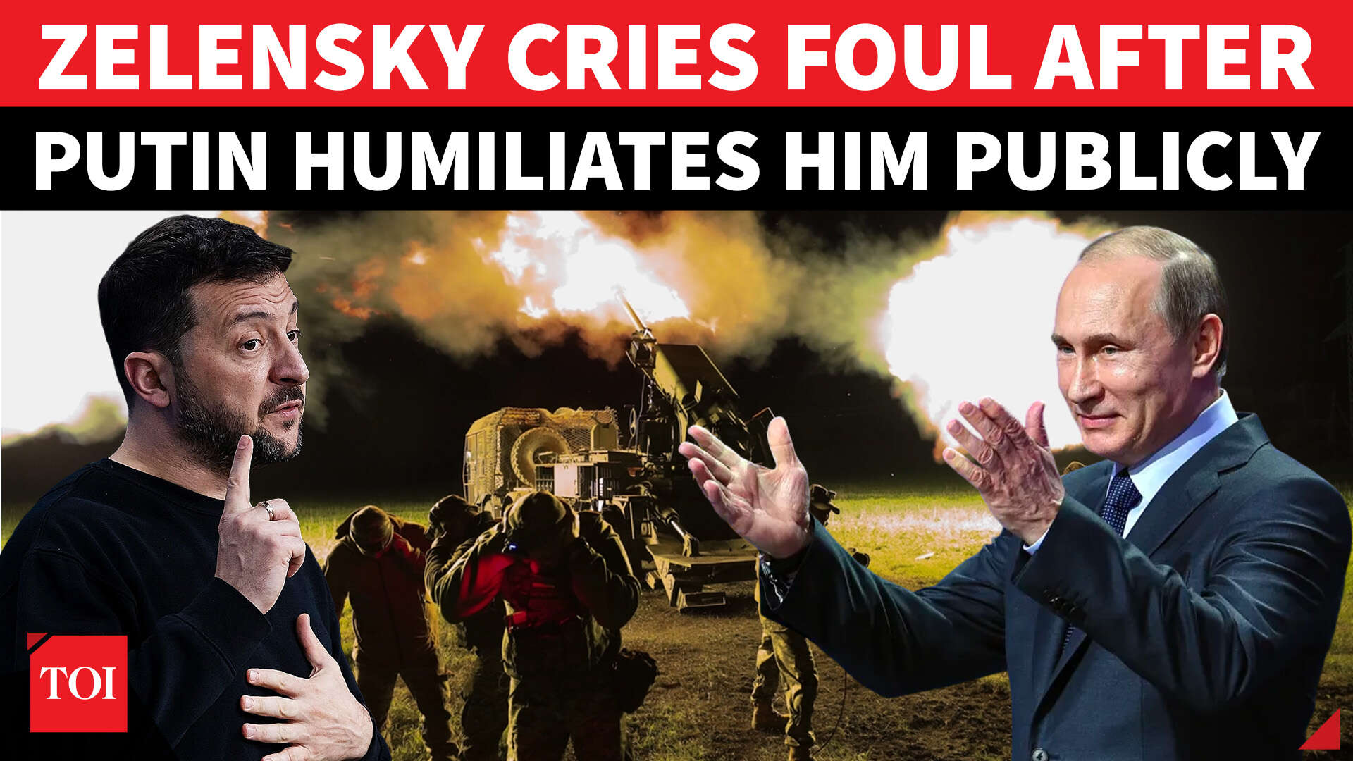 Putin publicly humiliates Zelensky; throws his Ukraine war letter in ...