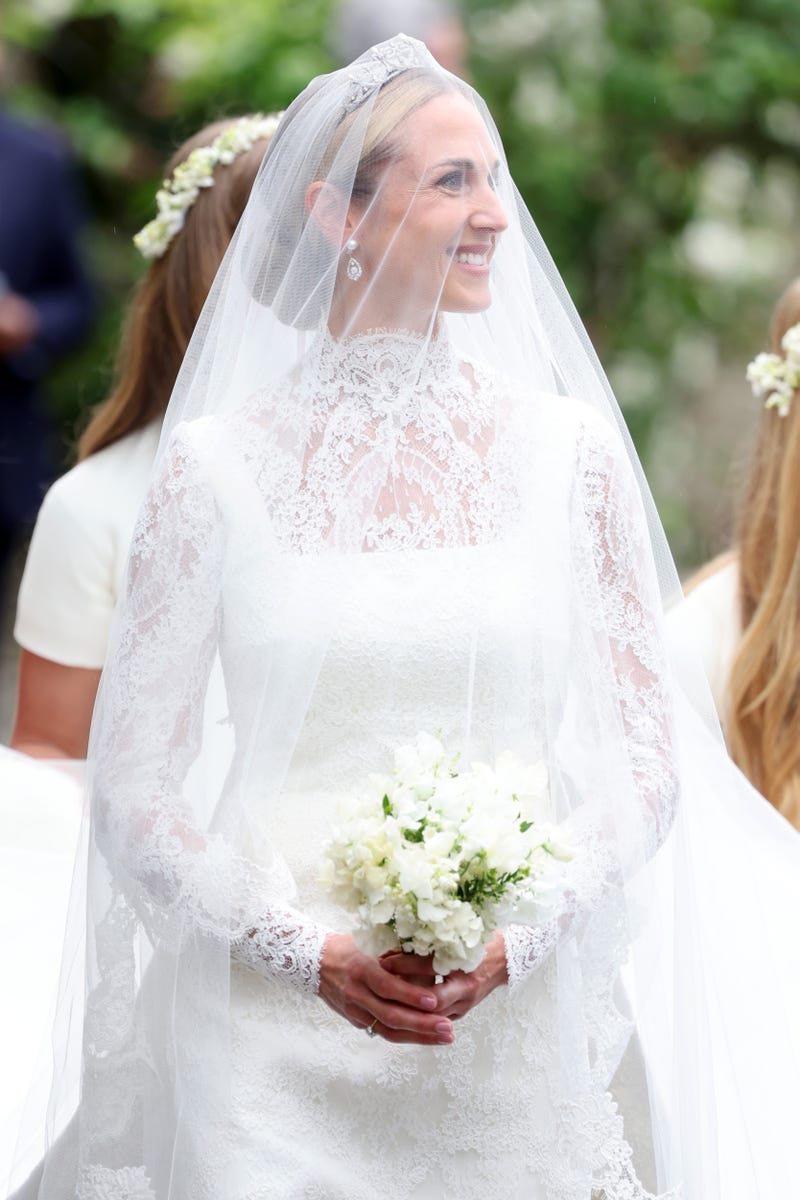 Harriet Sperling wears a vintage diamond and pearl tiara to her royal ...