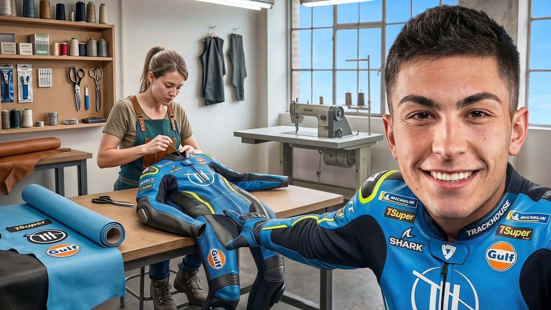 Here's how REV'IT! makes MotoGP racing leathers. And it takes 23 ...