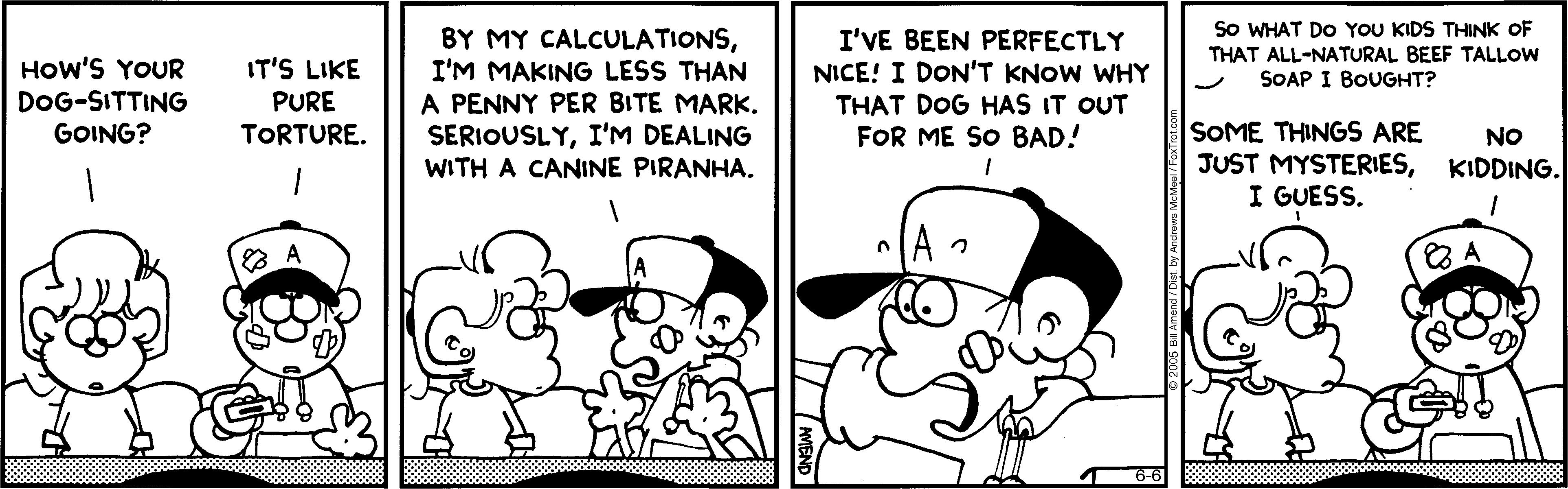 FoxTrot by Bill Amend