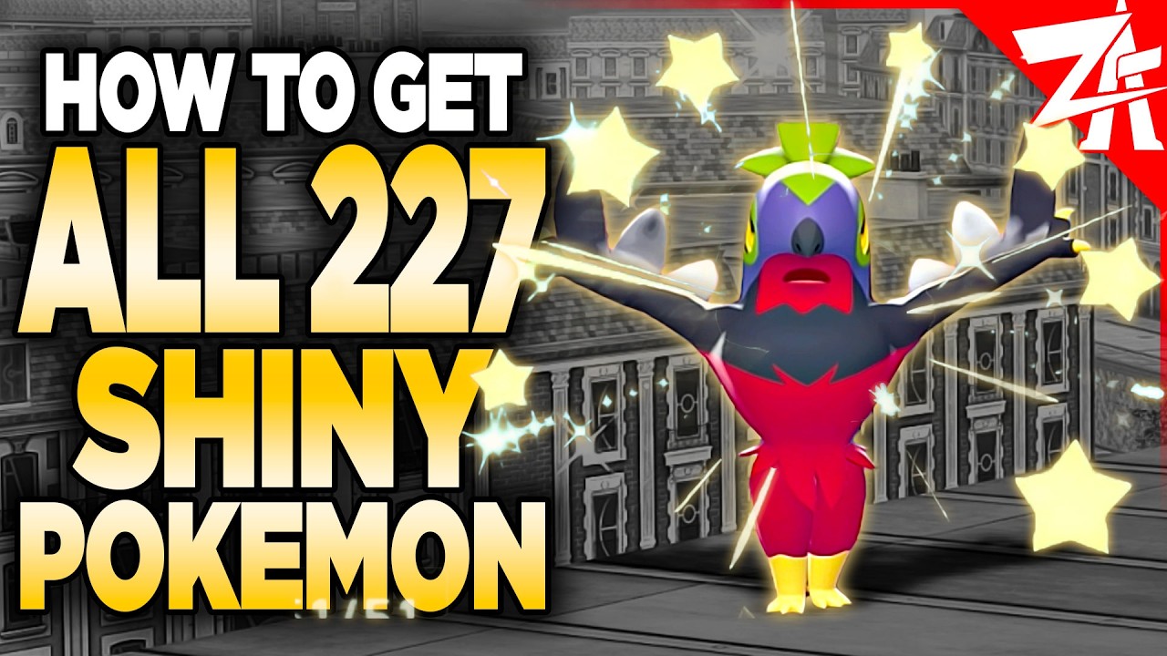 How to get all 227 shiny Pokémon in Pokémon Legends Z-A