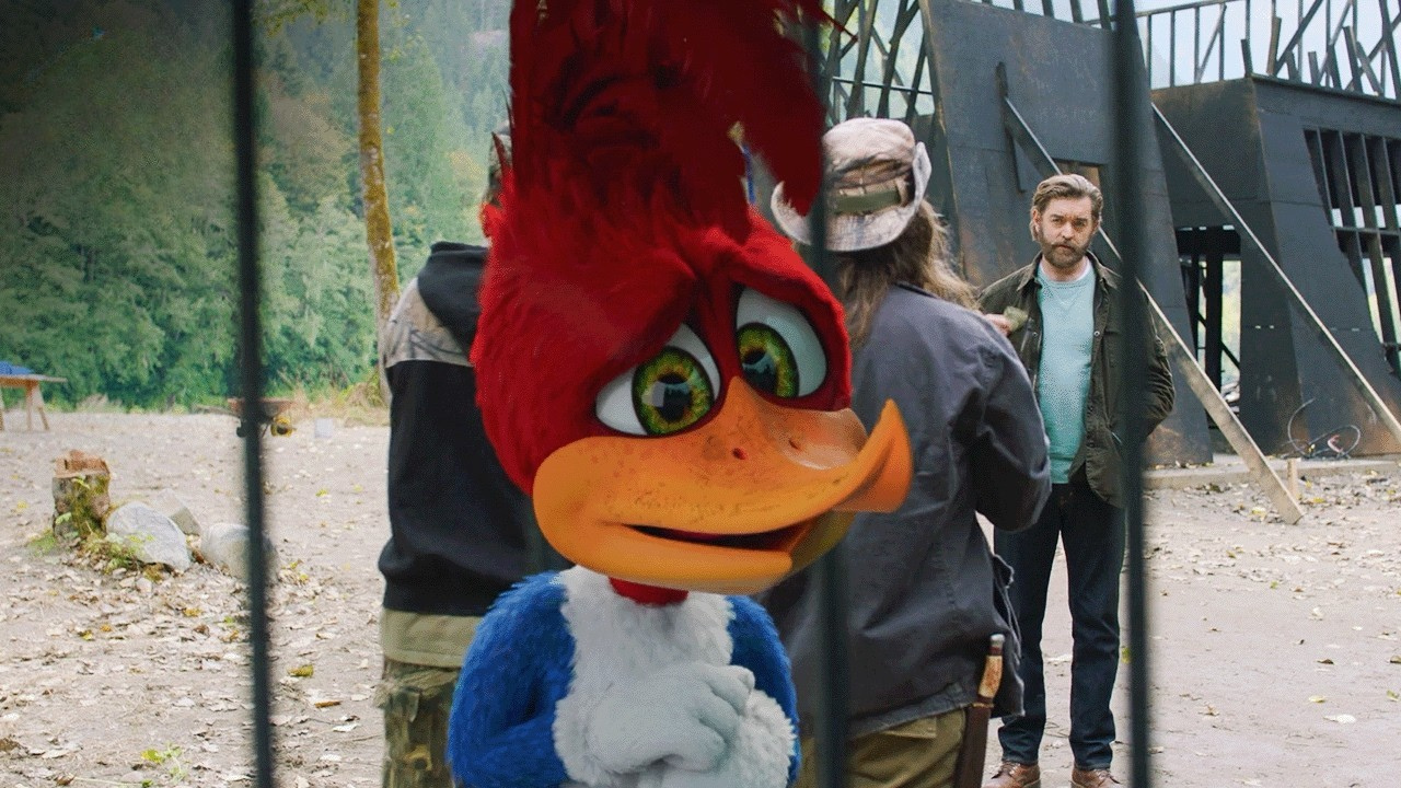 Woody gets caught by the animal trappers | Woody Woodpecker