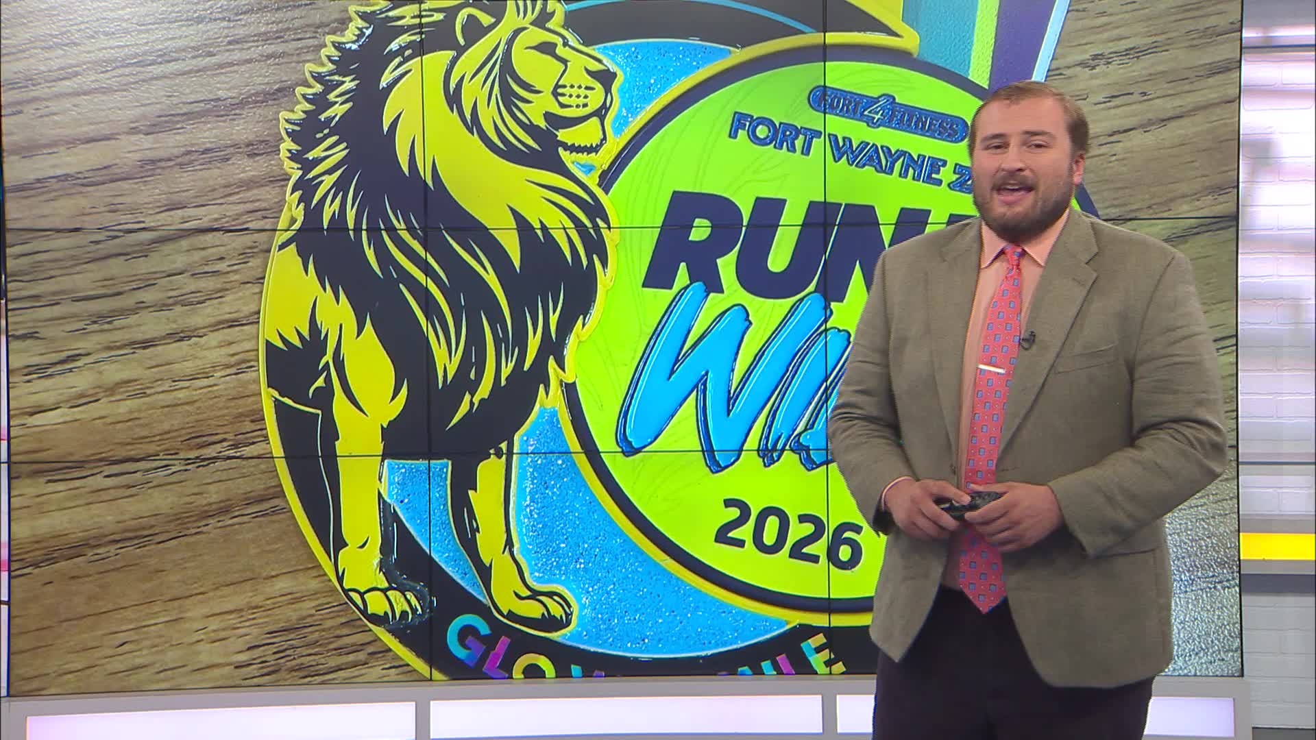 Run Wild 5K patch family WANE 15 First News Saturday