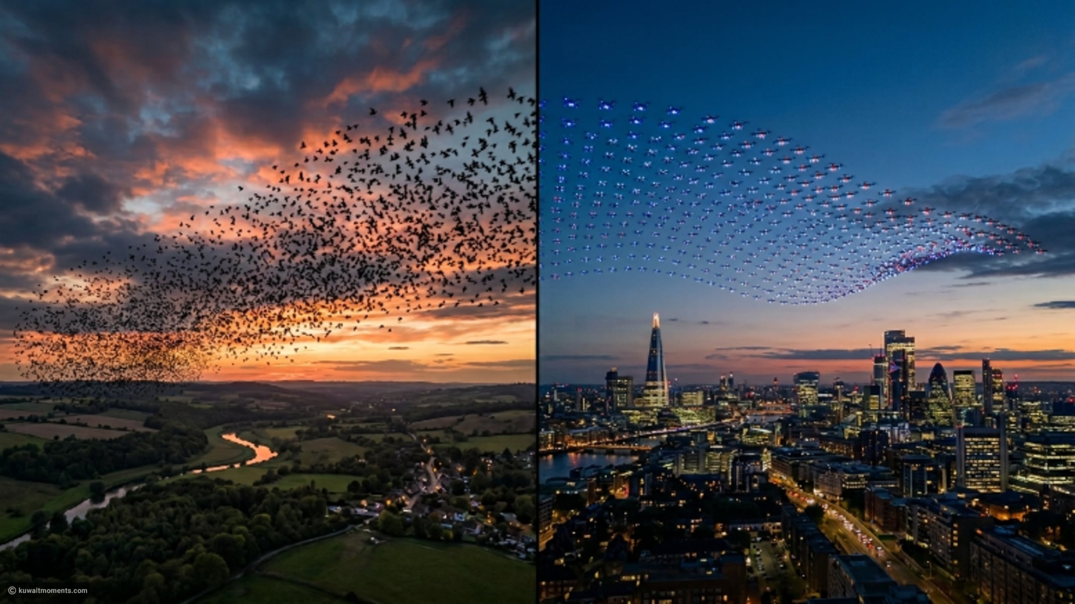 Science explains - why do 100,000 birds move as one?