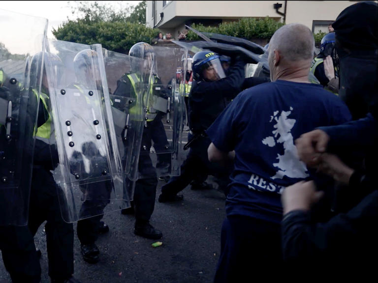 Four plead guilty to violent disorder in Southampton protests including ...