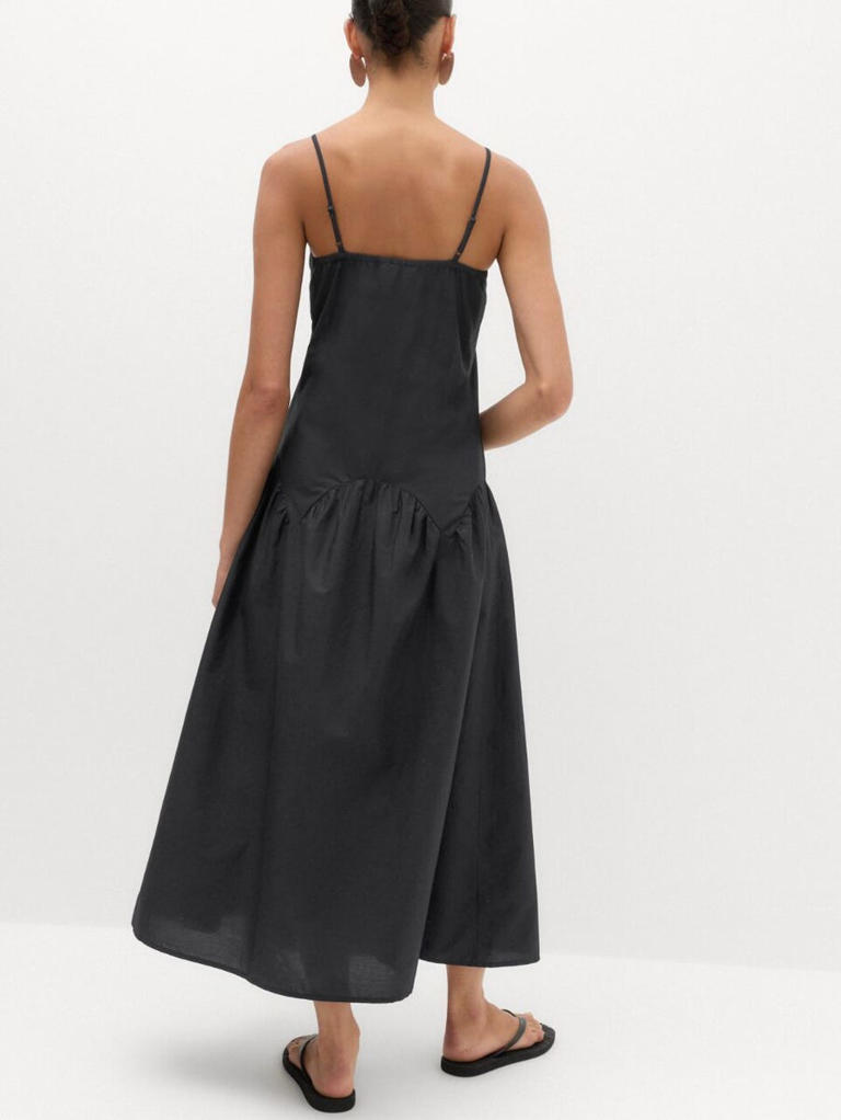 Drop-waist dresses are still trending for summer - M&S’s £30 black ...