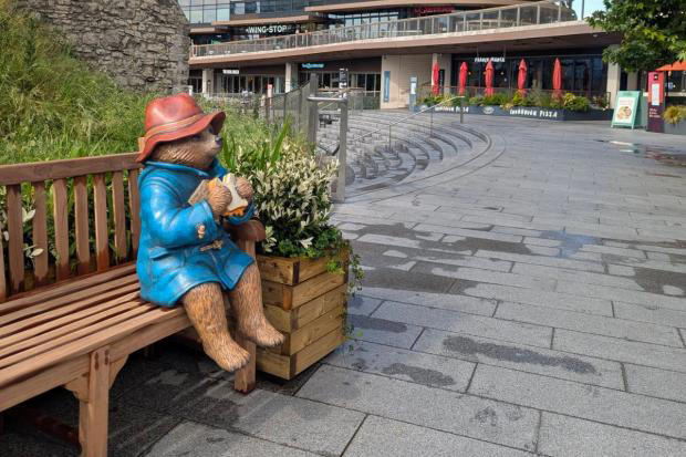 Paddington Bear statue returns to Westquay after being vandalised