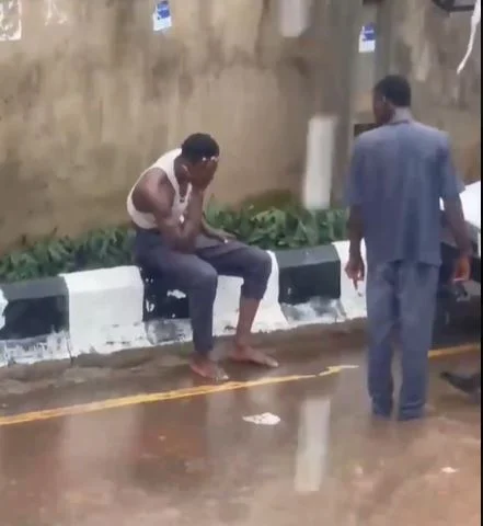Video: Passersby rescue man swept away by floodwaters in Delta