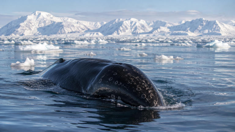 Bowhead whales are rewriting ancient migration routes as Arctic ice changes