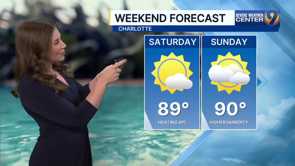 Saturday morning's forecast with meteorologist Danielle Miller