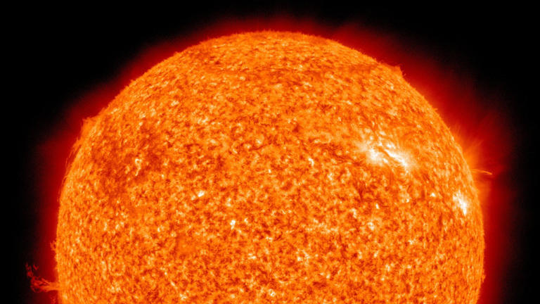 The Sun burns through about 4 million tons of its own mass every second