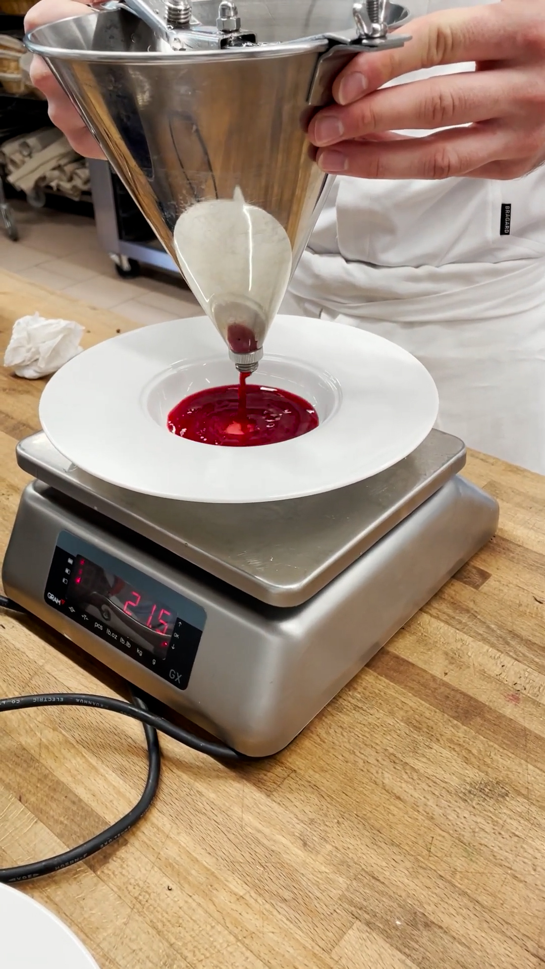 Learning to plate desserts like a fine dining restaurant
