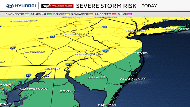 Hottest day of heat wave Saturday in Philadelphia area before storms ...