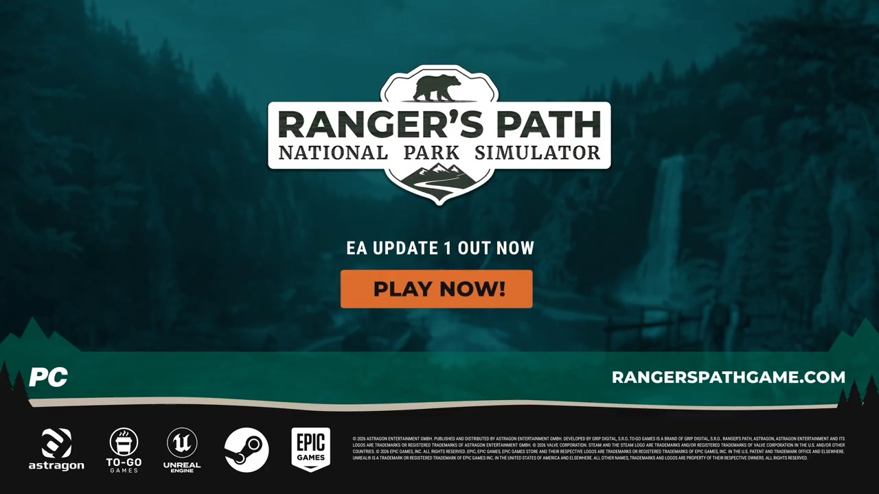 Ranger’s Path National Park Simulator official early access update 1 ...