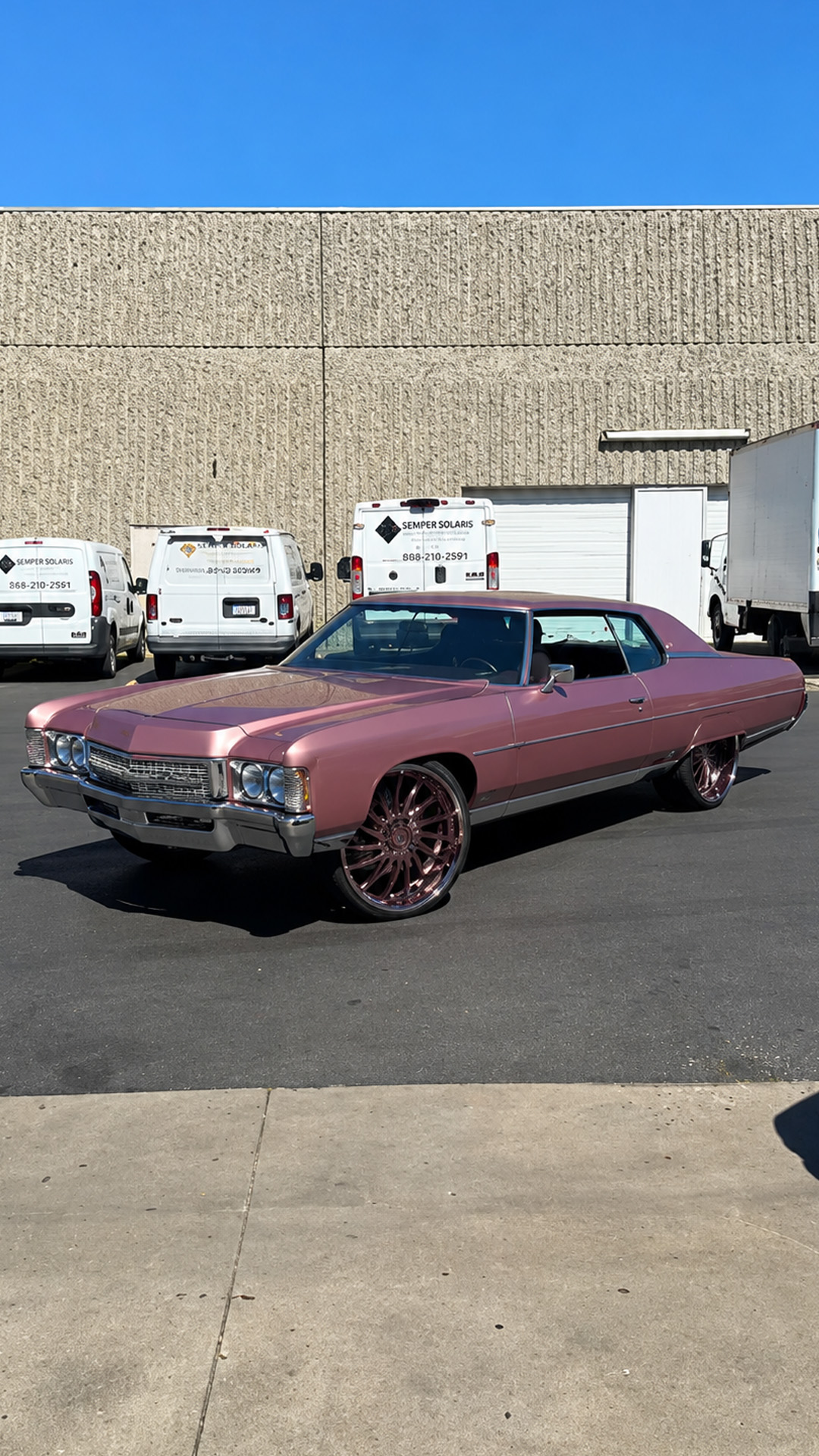 This donk packs a wild supercharged V8 punch