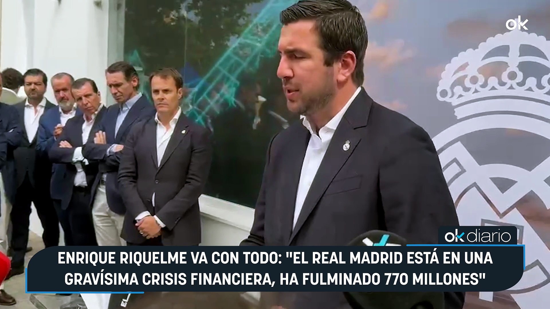 Enrique Riquelme va con todo: "El Real Madrid está en una gravísima ...