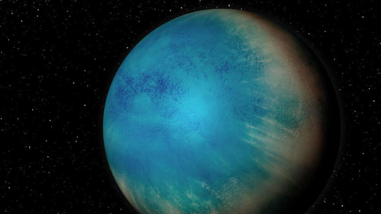 Astronomers found a strange planet with no continents at all, just a ...