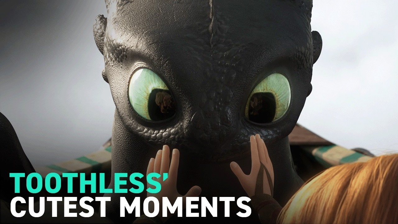 Toothless' cutest moments | How to Train Your Dragon series