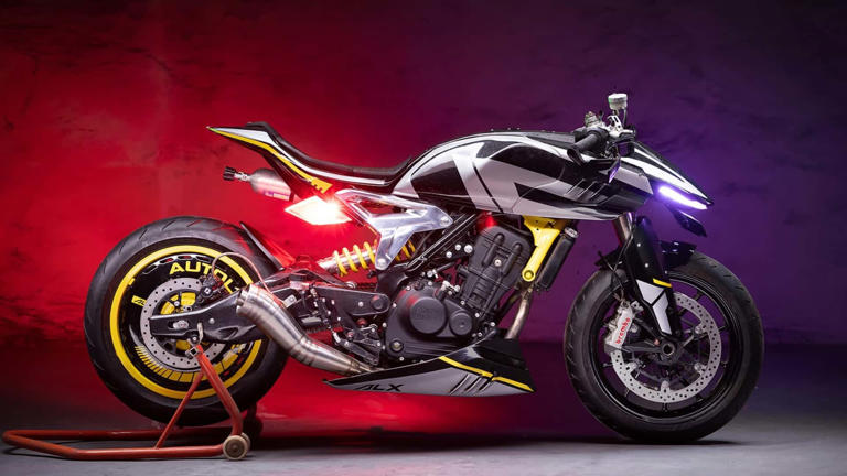 This Royal Enfield custom looks like Need for Speed broke into a ...