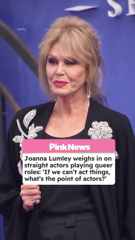 Joanna Lumley warns against boring future if actors can only play ...