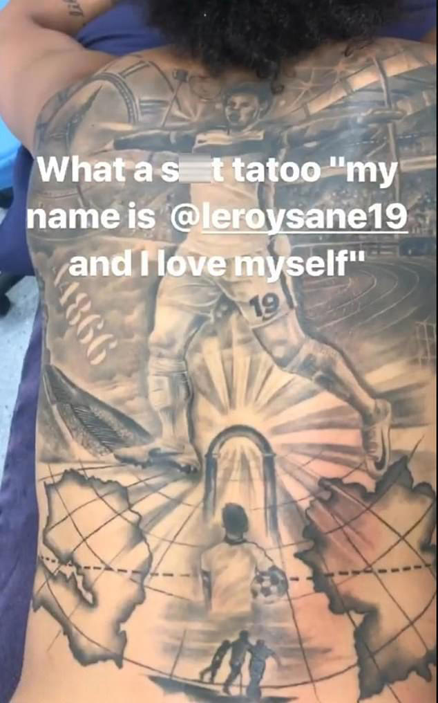 From Richarlison with Brazil legends to Leroy Sane's self-portrait ...