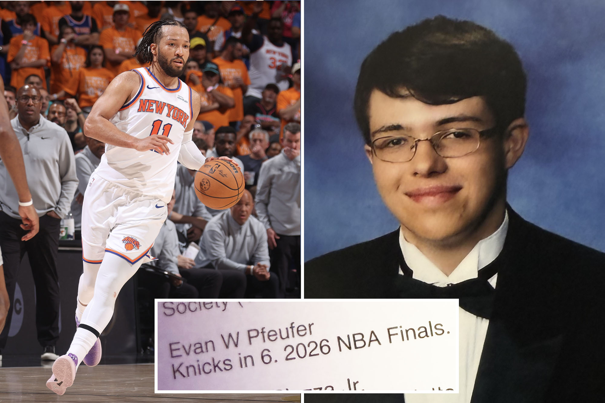 Long Island Knicks fan goes viral for predicting Knicks’ NBA final run ...
