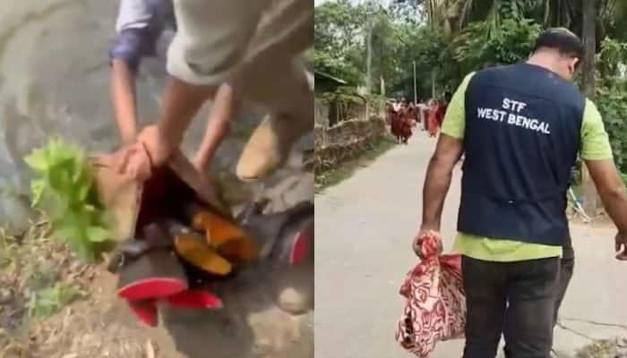 Sandeshkhali shock: STF recovers firearms hidden in pond linked to TMC ...