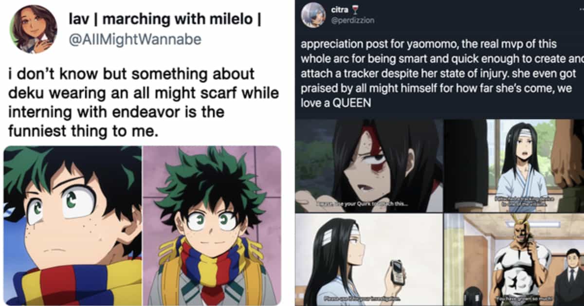 MHA fans share Class 1-A details