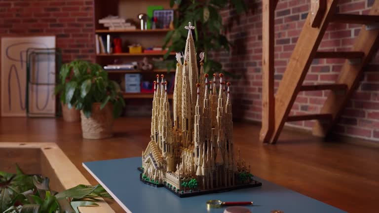 LEGO unveils Sagrada Familia set honoring architect Gaudi