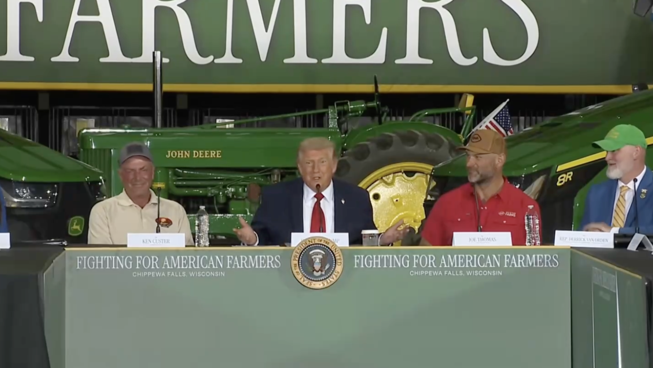 'Sleepy Joe was not heavy into news conferences': Trump takes jab at ...