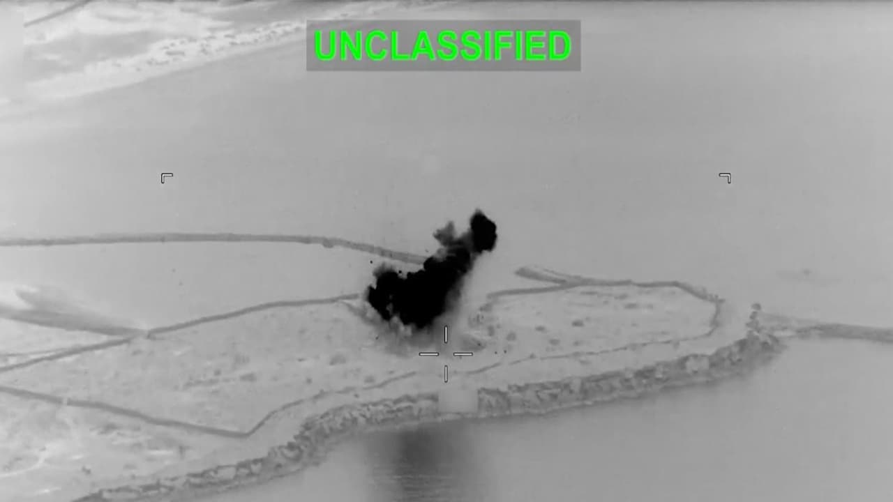 US releases footage of precision strikes on Iranian radar installations