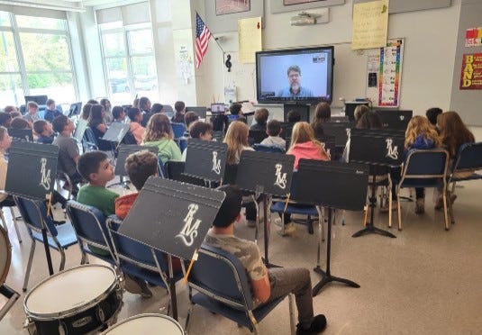 ORR students collaborate with renowned composer to create 'Celestial Sway'
