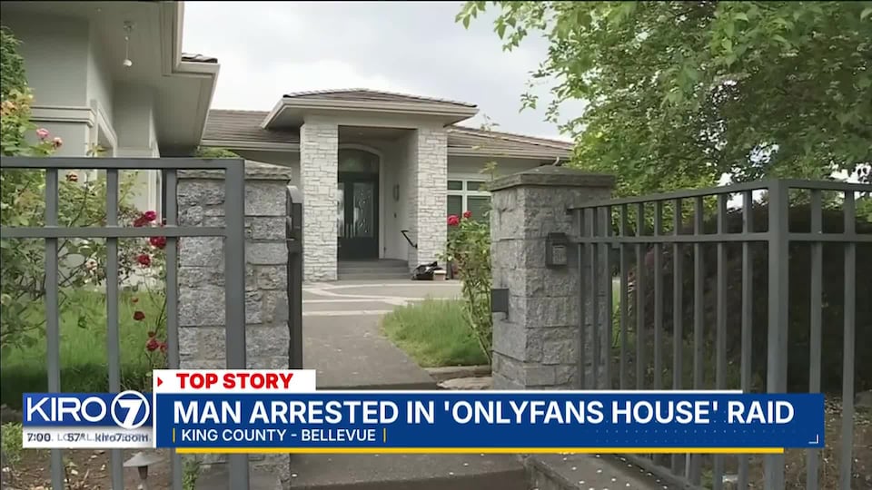 Video: Man arrested in 'OnlyFans House' raid