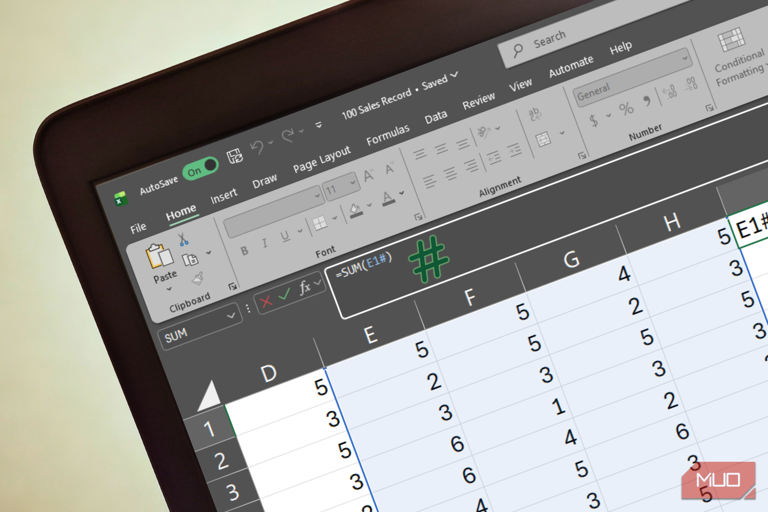 Excel's # symbol looks like a typo — it's actually one of the most ...