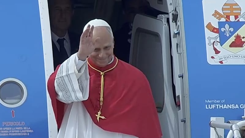 Pope Leo XIV sets foot in Spain for first time as pope: Church returns ...
