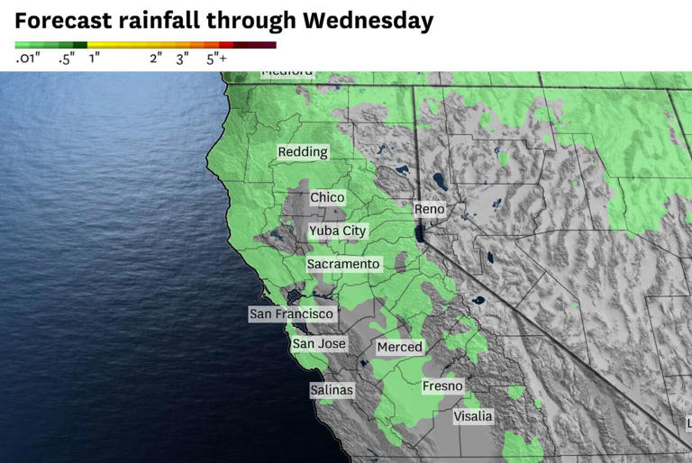 California is about to see a weather whiplash from rain to extreme heat