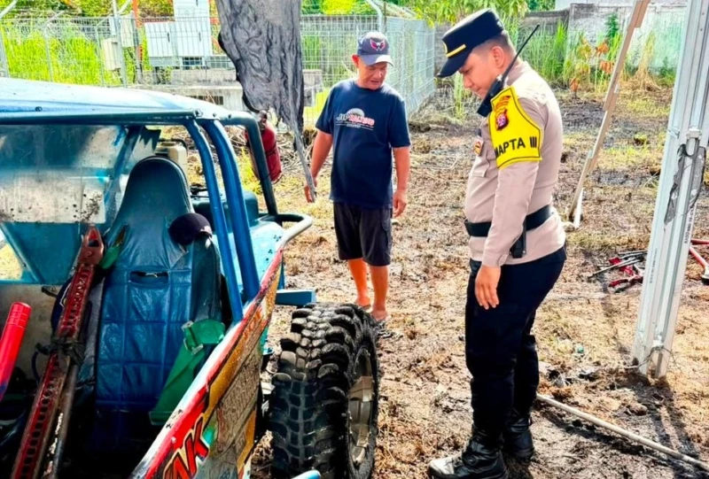 Kebakaran bengkel di Palangka Raya, pemilik rugi Rp10 juta