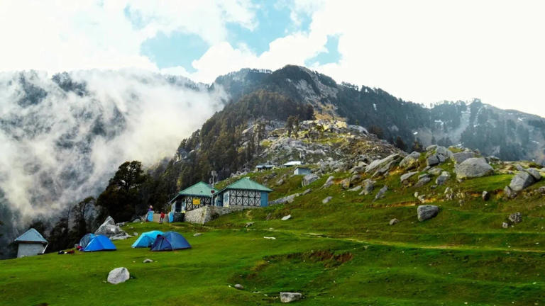 "Sab aa gaye Triund, koi reh toh nahi gaya?" A video from the hills ...