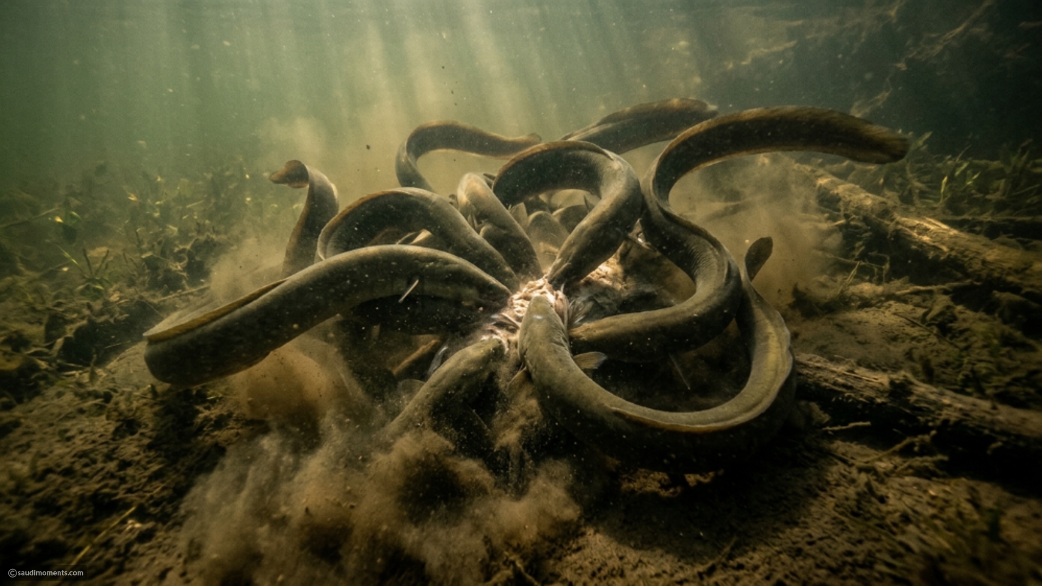 11 terrifying American eels that will make you think twice about swimming