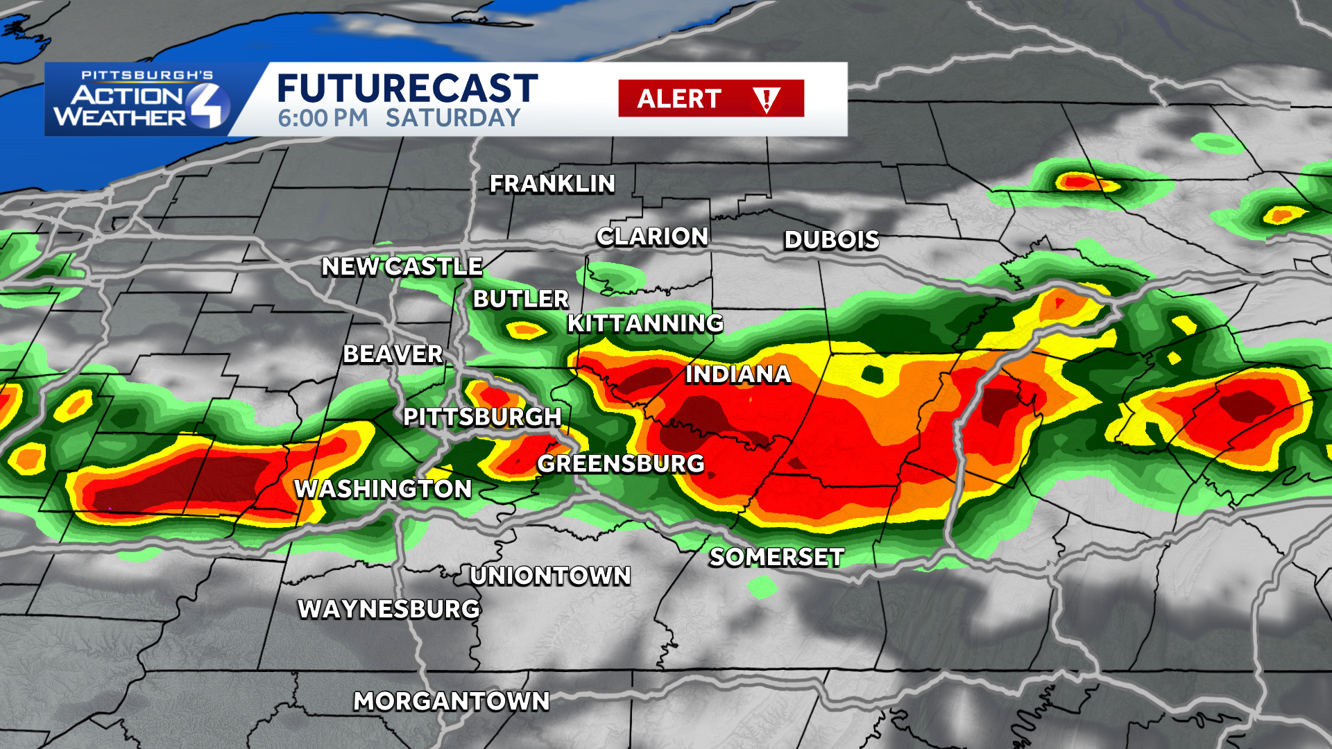 Severe thunderstorm watch expires in western Pa.