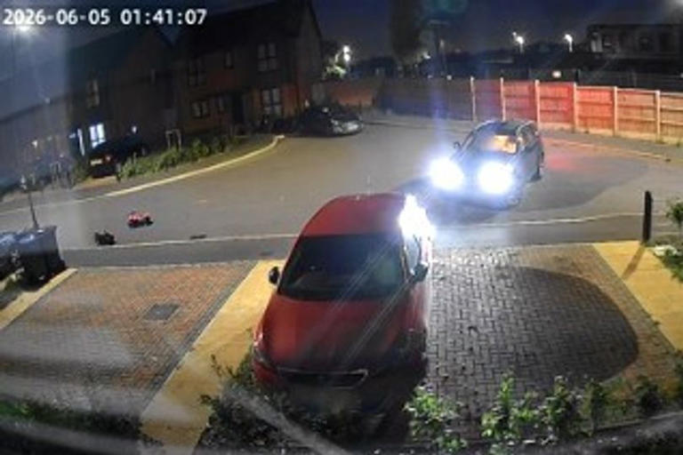 Watch Birmingham's slowest BMW thief who struggles to drive stolen car