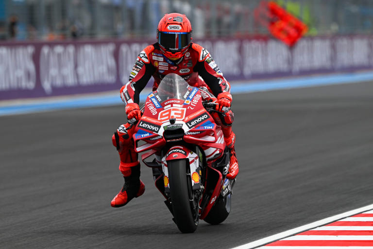 MotoGP FP1 results as Marc Marquez sets pace at Hungarian Grand Prix ...