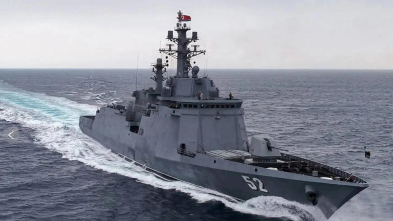 All about destroyer Kang Kon: Repaired warship North Korea's Kim ...