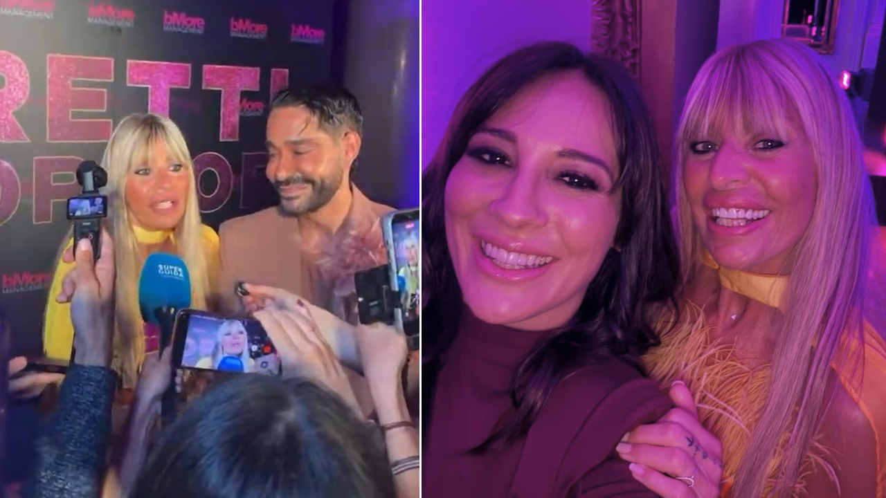 Dentro la festa di Alessandra Mussolini con gli ex GF Vip: il plumage ...